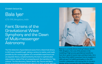 Einstein Lectures | ICTS